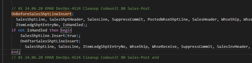 Additional Parameter Request Codeunit 80 Sales Post Onbeforesalesshptlineinsert · Issue
