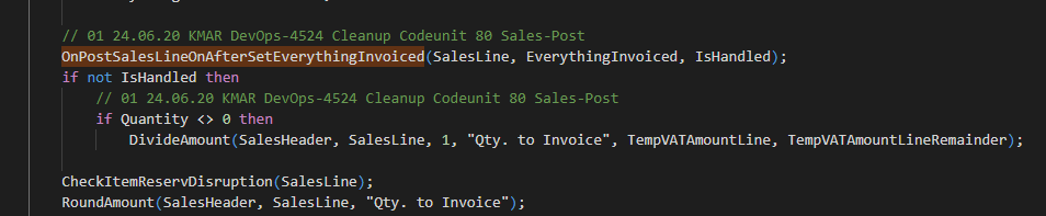 Additional Parameter Request Codeunit 80 Sales Post