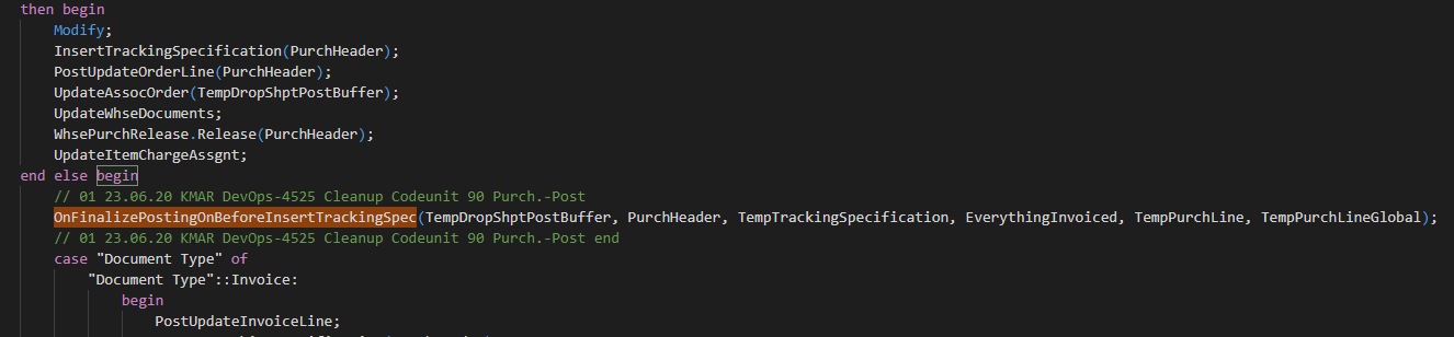[Additional Parameter Request] Codeunit 90 Purch.-Post ...