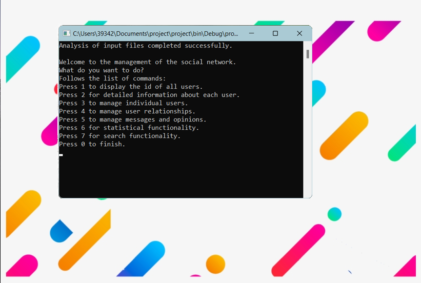 GitHub - sentomarco/A-Cpp-social-network: A social network able to ...