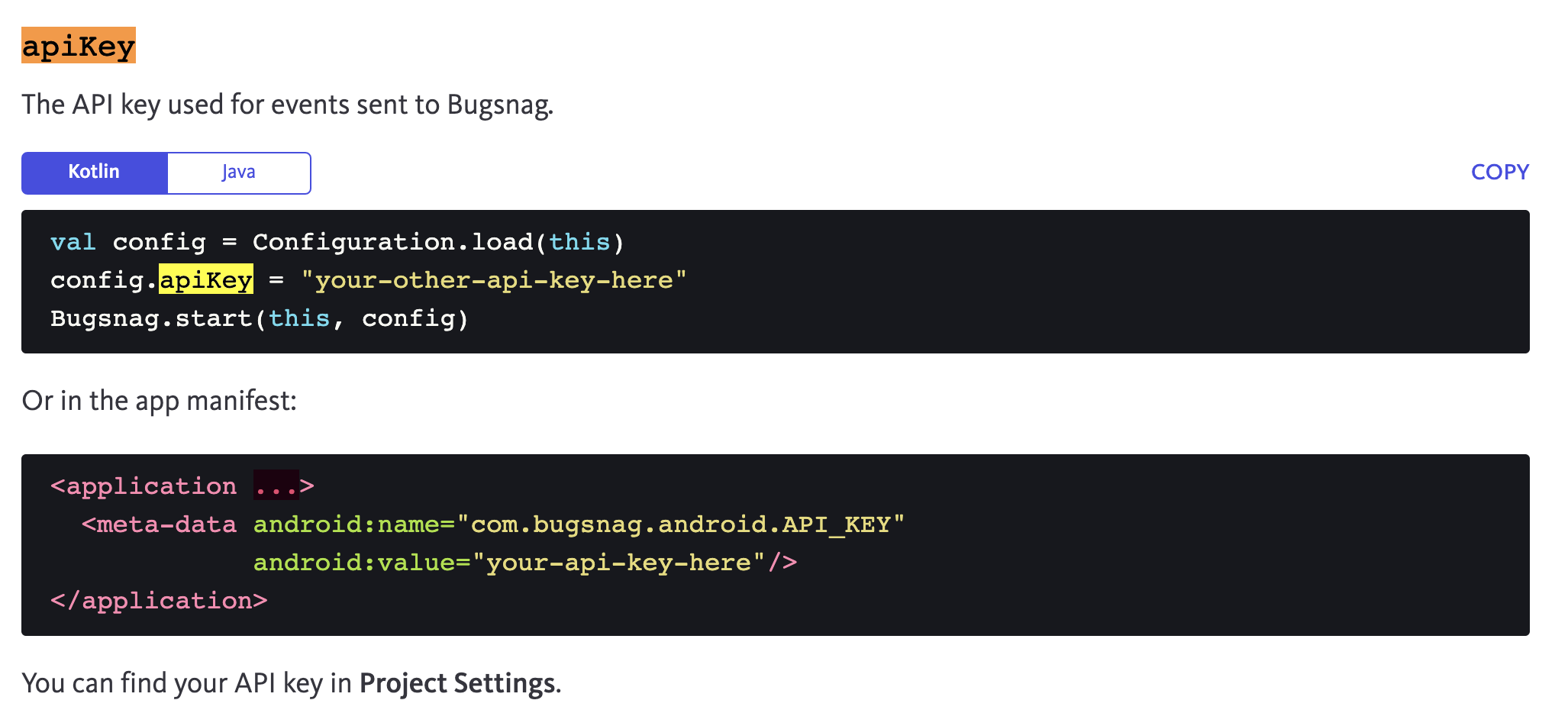 Bring Back The `apikey` Feature · Issue 349 · Bugsnagbugsnag Android Gradle Plugin · Github