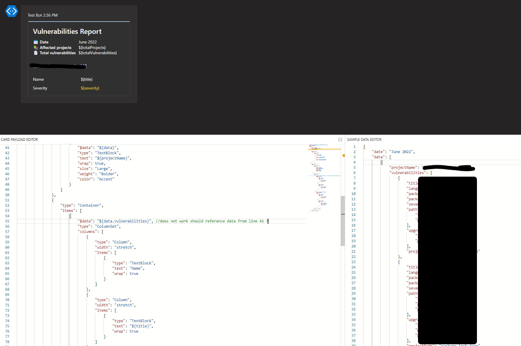 [Authoring] Expanding from template data doesn't work on arrays ($data: someArray) · Issue #7569 ...