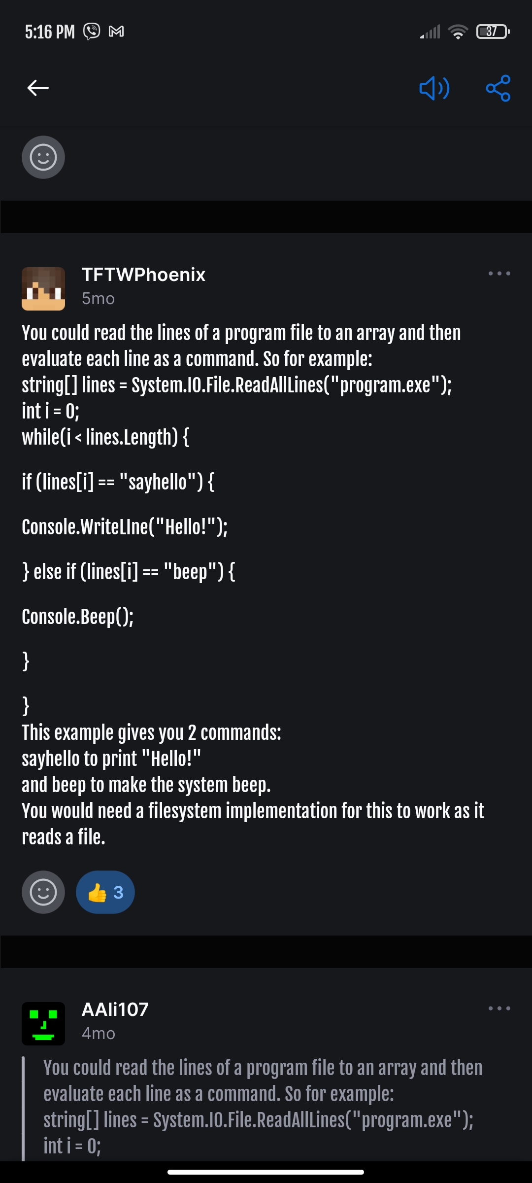 How to make executable files for my OS · Issue #1582 · CosmosOS/Cosmos · GitHub