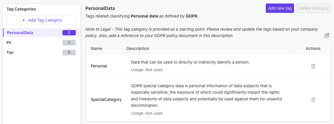 Inability to delete default tags · Issue #10217 · open-metadata/OpenMetadata · GitHub