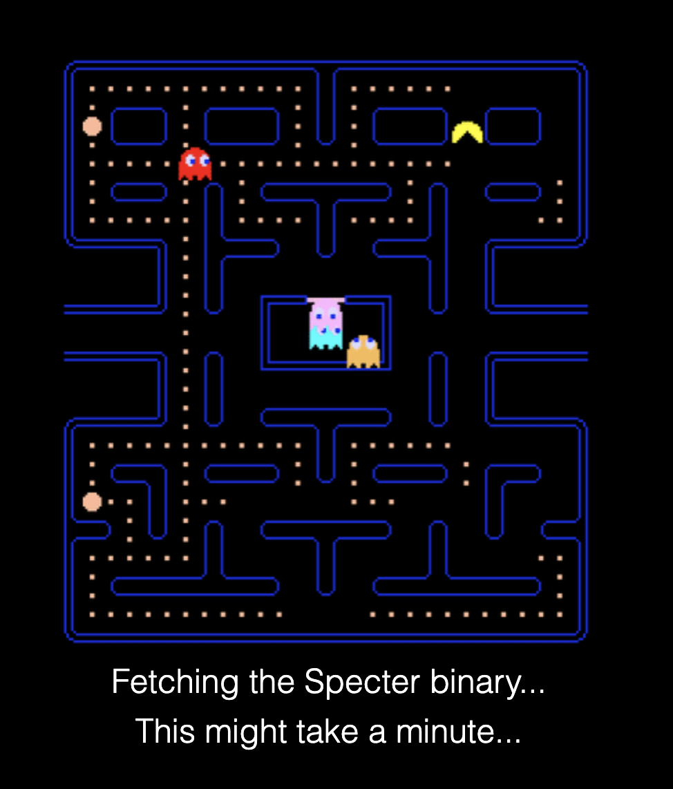 UIUX: Add loading indicator beyond the moving Pacman · Issue #1921 · cryptoadvance/specter ...