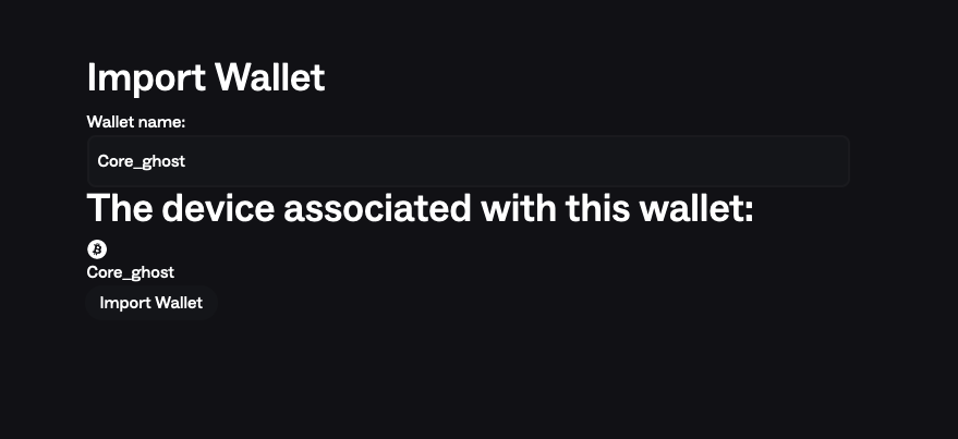 Import wallet screen not properly styled · Issue #2123 · cryptoadvance/specter-desktop · GitHub