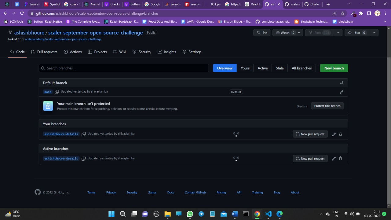 Challenge 1, 2 ,3 and 4 · Issue #224 · scaleracademy/scaler-september-open-source-challenge-2022 ...