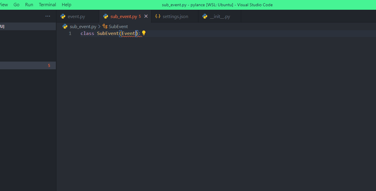 Suggestions only appear if I open the file I want to import from ...