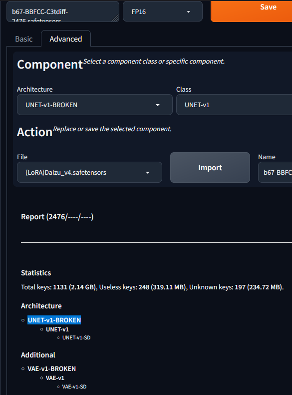 recent commits cause merged models to lose model layers, rendering them untrainable in kohya_ss ...
