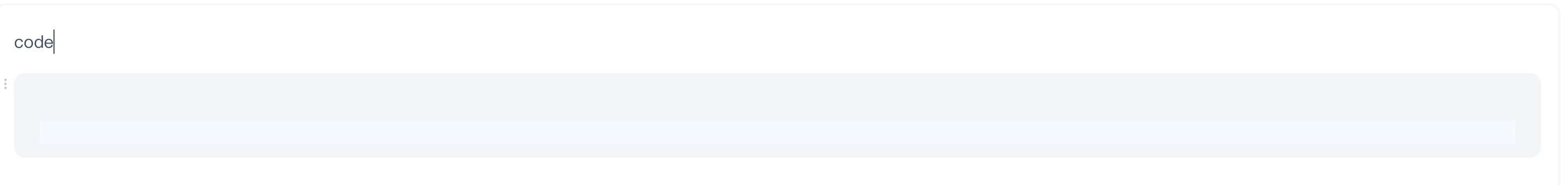 Bug The Code Block Behavior Is Not Correct · Issue 337 · Toeverythingaffine · Github