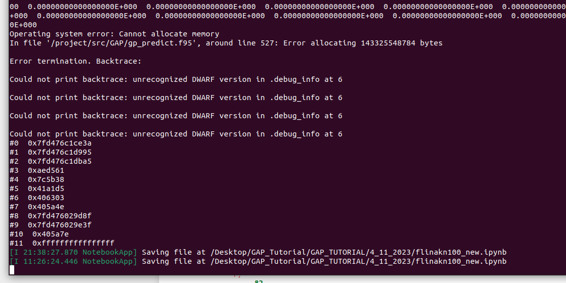 NPT Dynamics with GAP setting density to zero · Issue #568 · libAtoms/QUIP · GitHub