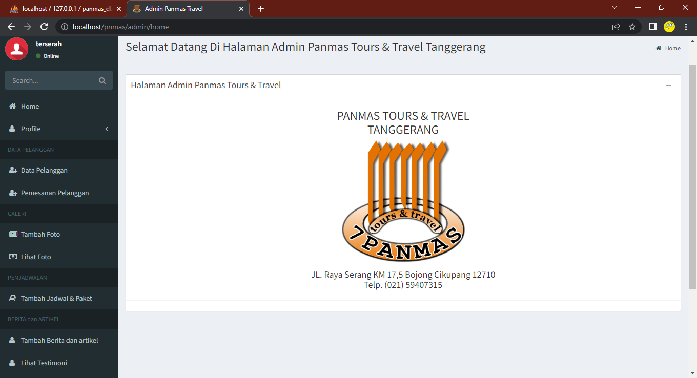 GitHub - Algy-setiawan/Sistem-Informasi-Haji-dan-Umroh-Panmas-Travel: Panmas Travel (codeigniter)