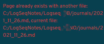 [0.5.1 WIN] File conflict warning but for journal from different graph! · Issue #3347 · logseq ...