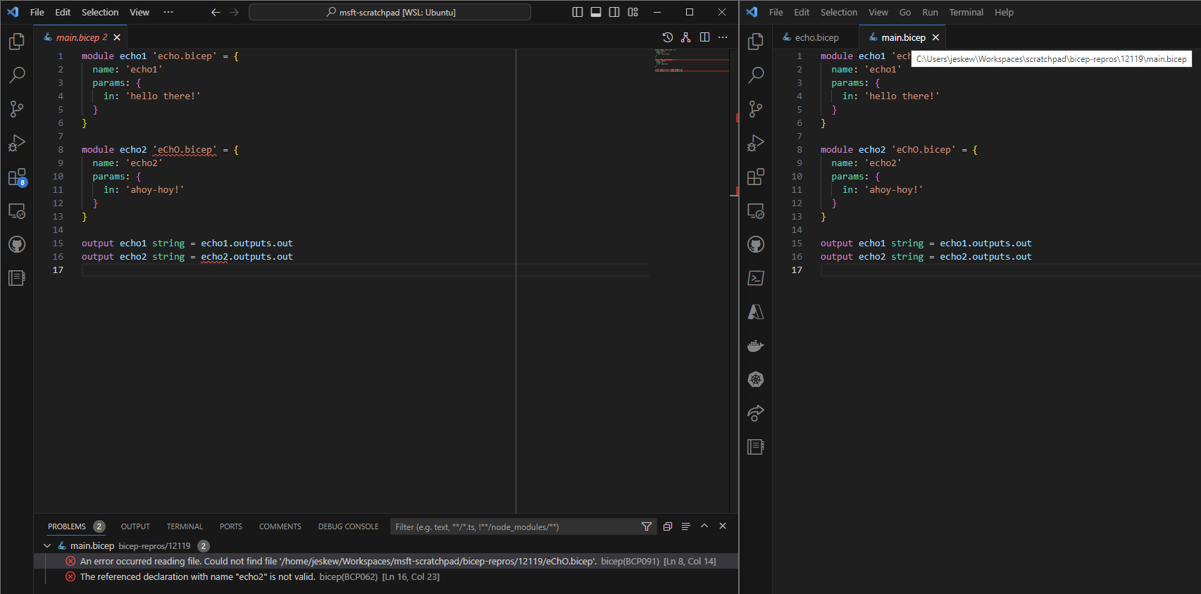 Difference in case-sensitivity between Linux and Windows for compile ...