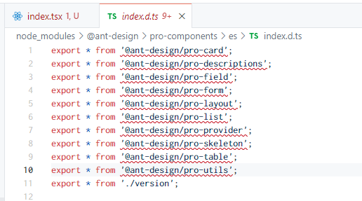[Bug] 初始化项目 umi/max，pro-component都是最新版本，提示未导出（pnpm安装） · Issue #9374 · umijs/umi · GitHub