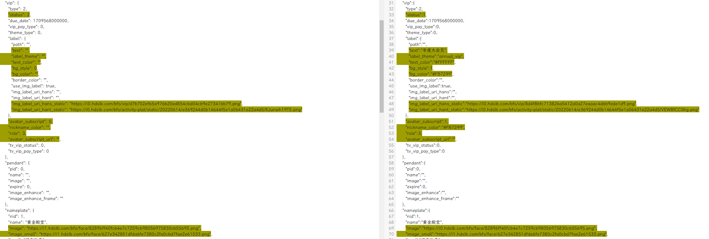 发现用户大会员的状态有新的值 · Issue #522 · SocialSisterYi/bilibili-API-collect · GitHub