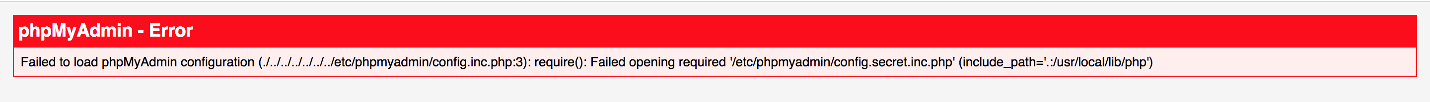 Kubernetes deployment fails to read configs · Issue #217 · phpmyadmin ...