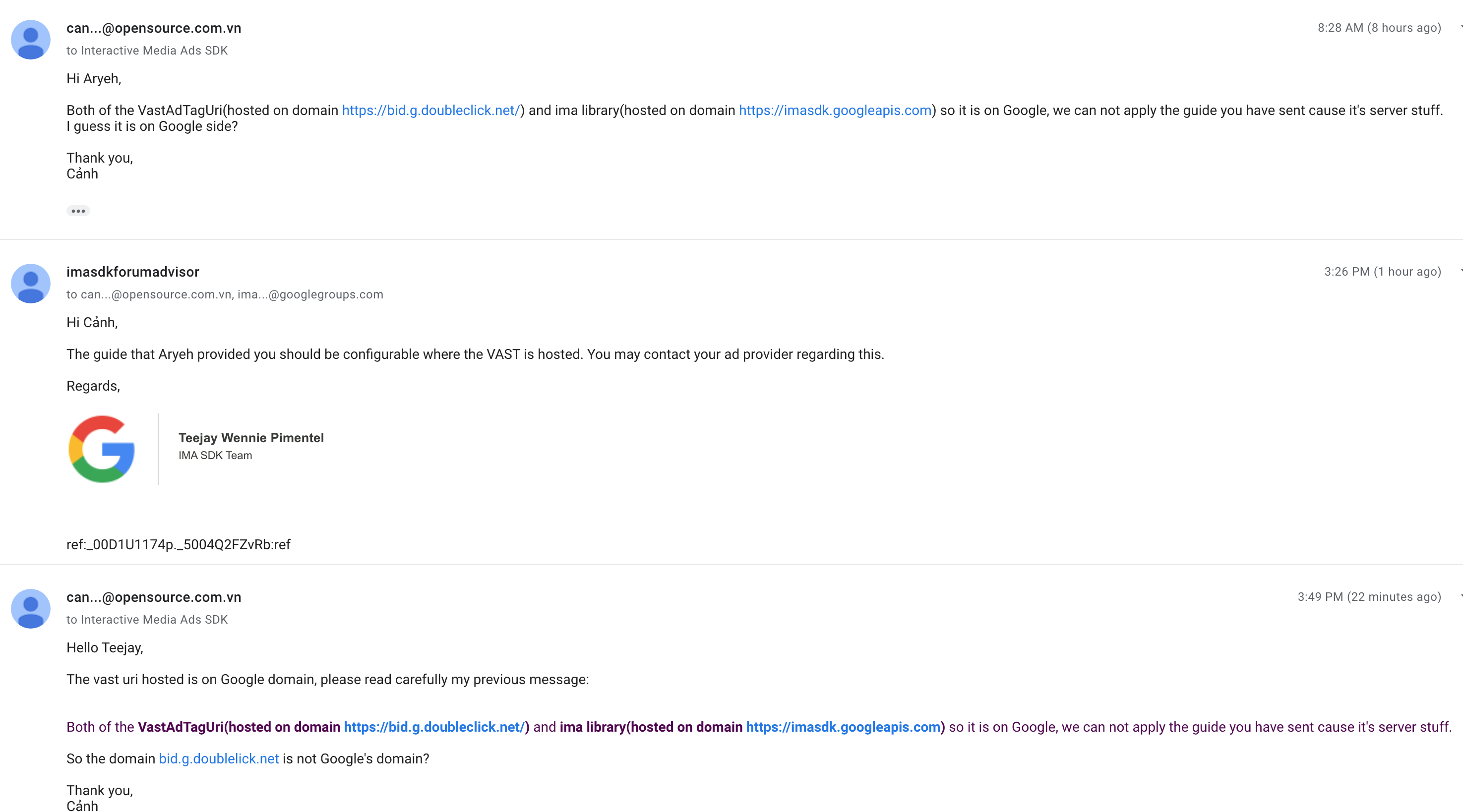 IMA got blocked when trying to request vast uri from Google doubleclick domain · Issue #990 ...