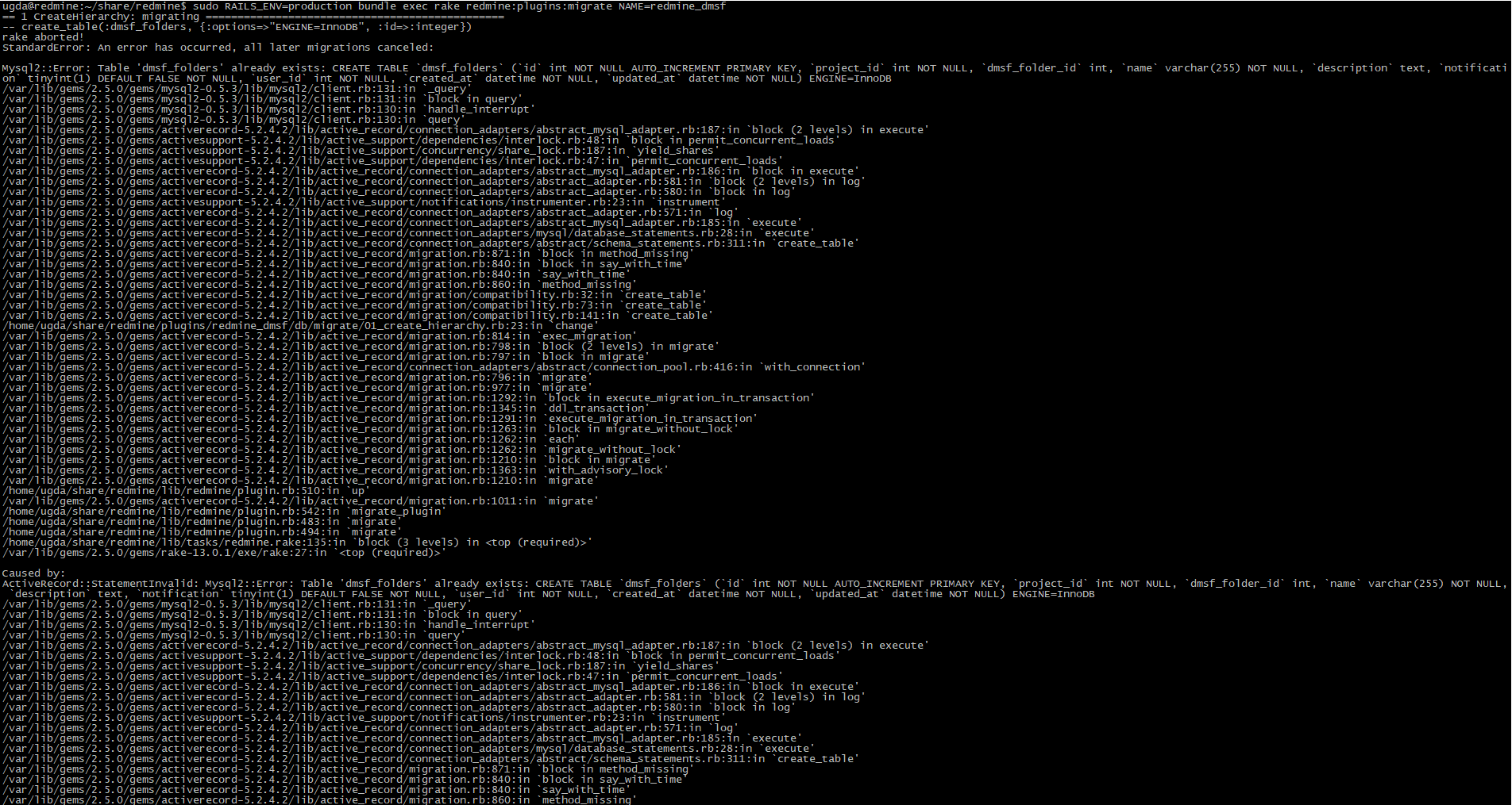 After installing the DMSF plugin, project settings are not opened/ no project is created ...