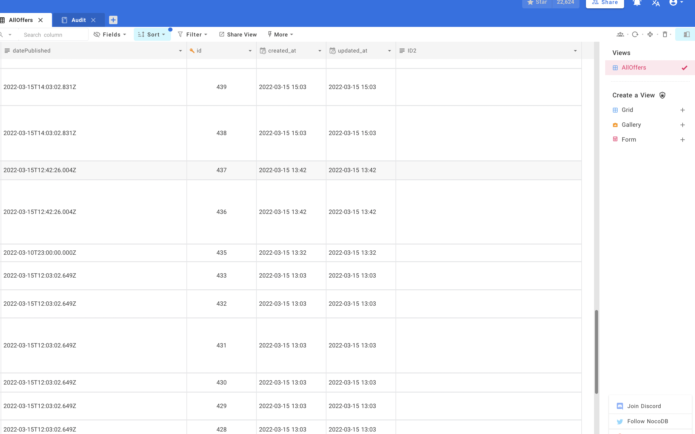 Webhook Doesnt Work On Api Inserted Row · Issue 1440 · Nocodb Nocodb