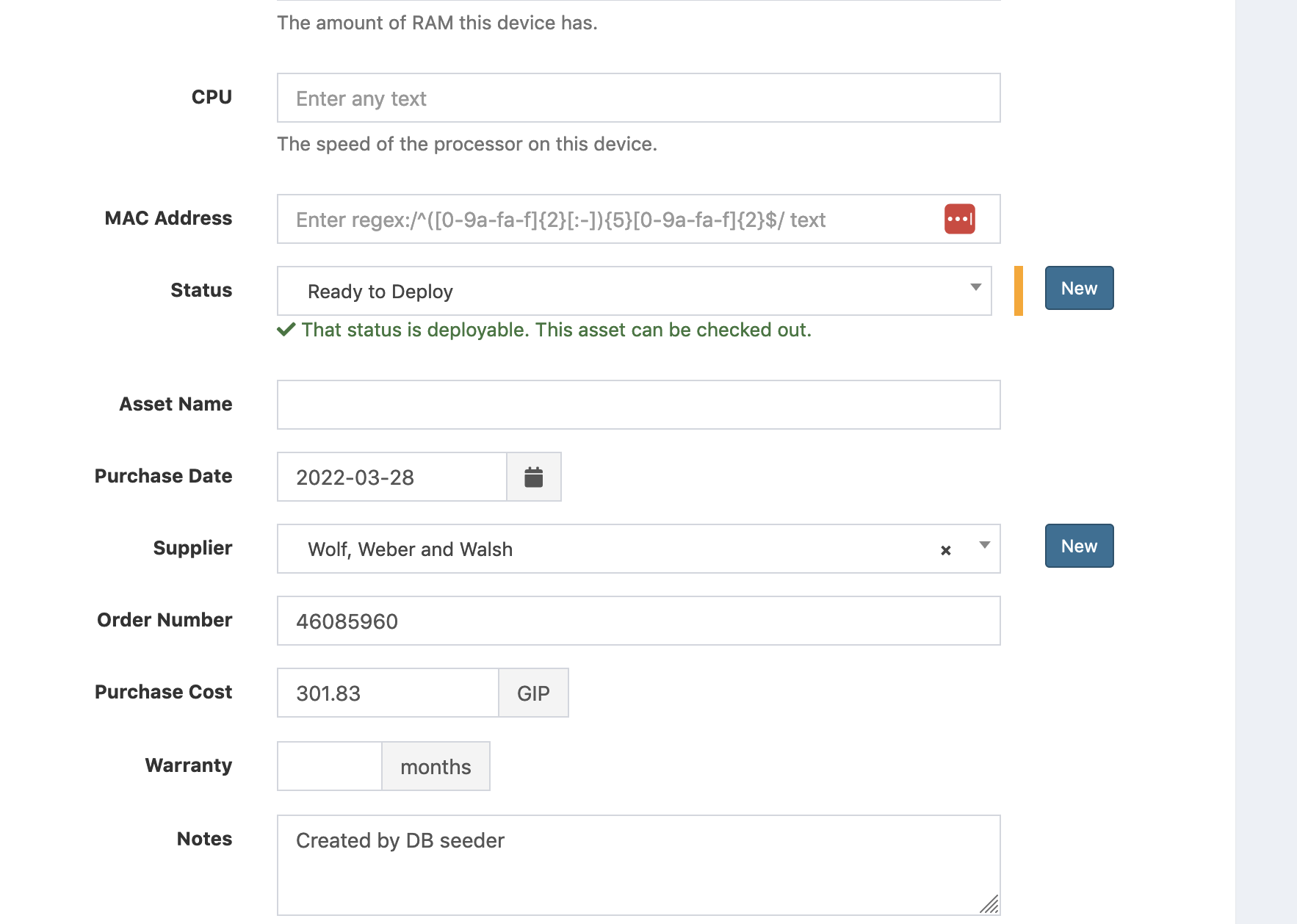 [feature Request] Asset Age Calculation · Issue 12163 · Snipe Snipe It · Github