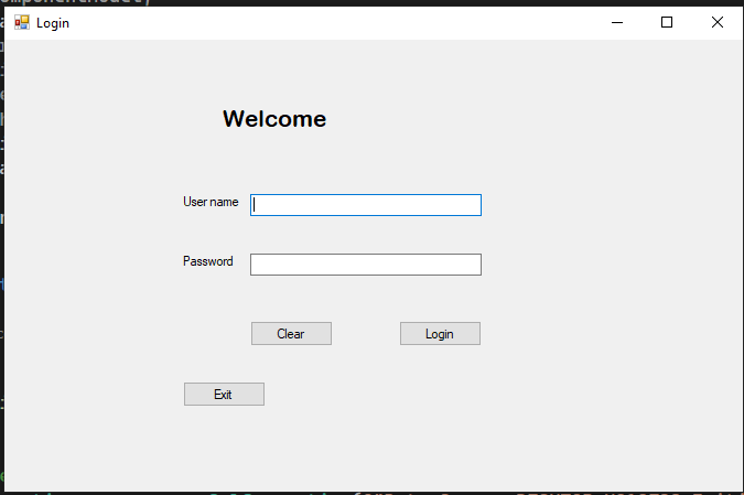 GitHub - akazopidis/LoginForm: Simple Login Form /w .NET Framework