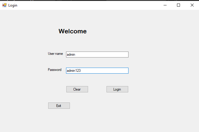 GitHub - akazopidis/LoginForm: Simple Login Form /w .NET Framework