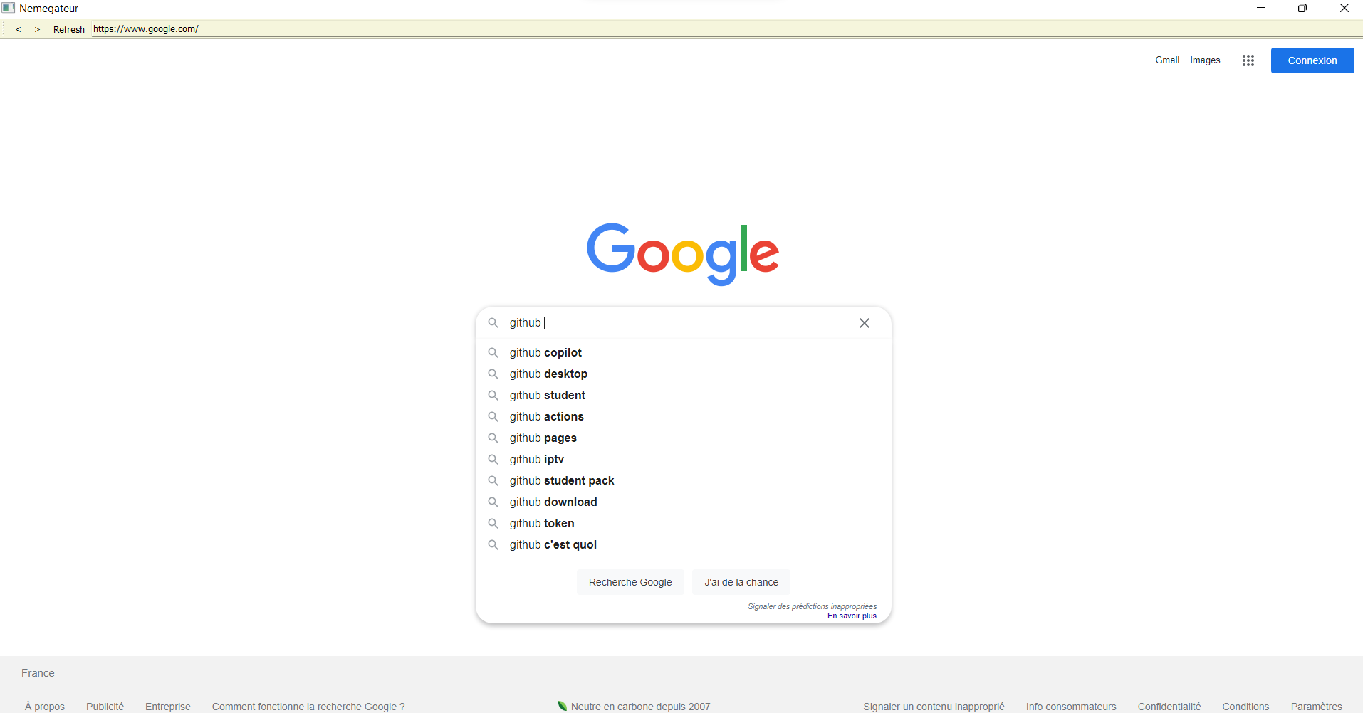 GitHub - corentin-chenu/Nemegateur