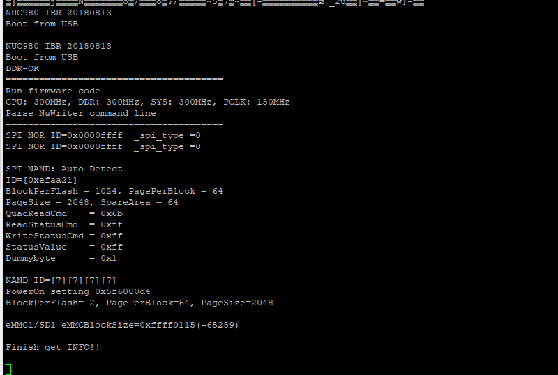 NUC980 SPI NAND 启动问题。 · Issue #35 · OpenNuvoton/NUC980-linux-4.4.y · GitHub