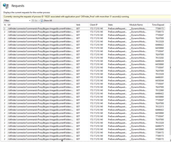 w3wp cpu 100% · Issue #342 · ckfinder/ckfinder · GitHub
