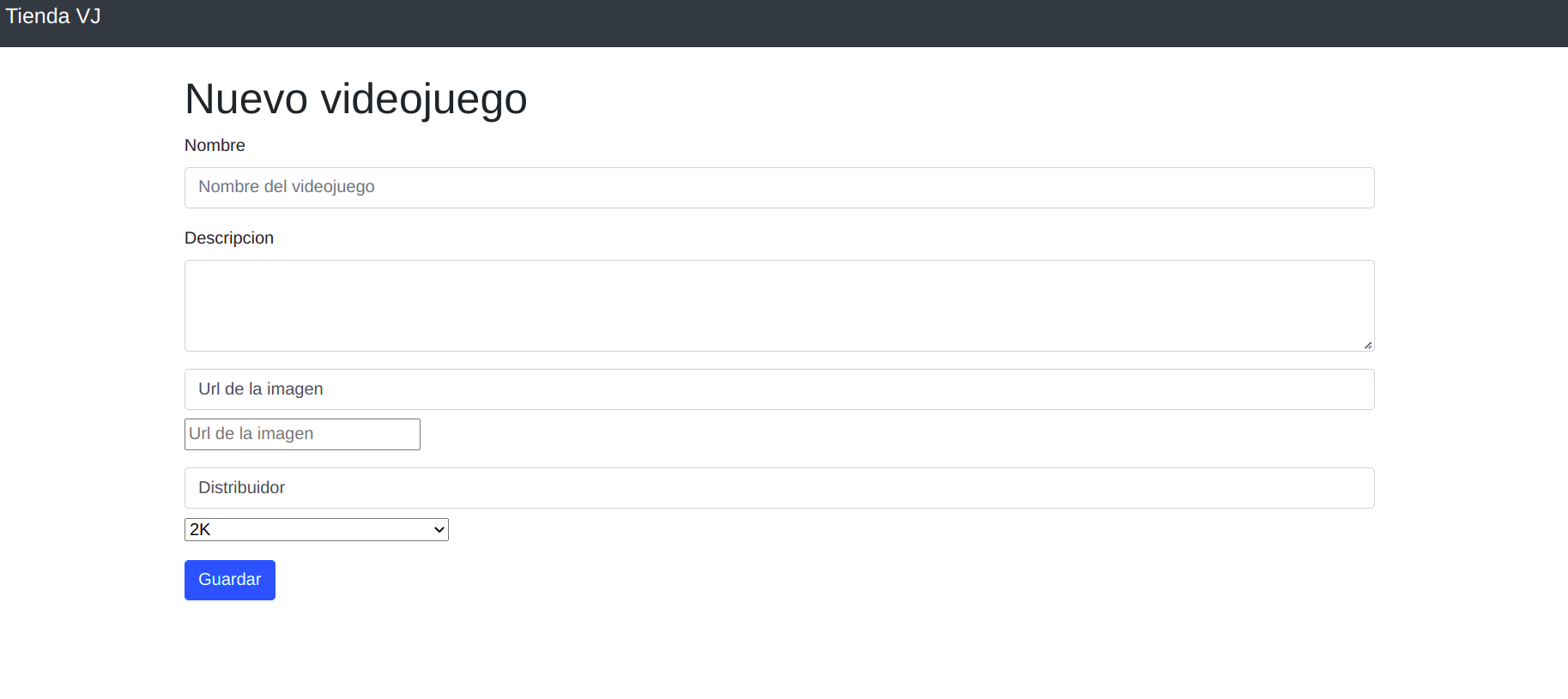 GitHub - MaribelLopezRomero/Videojuegos_SpringBoot