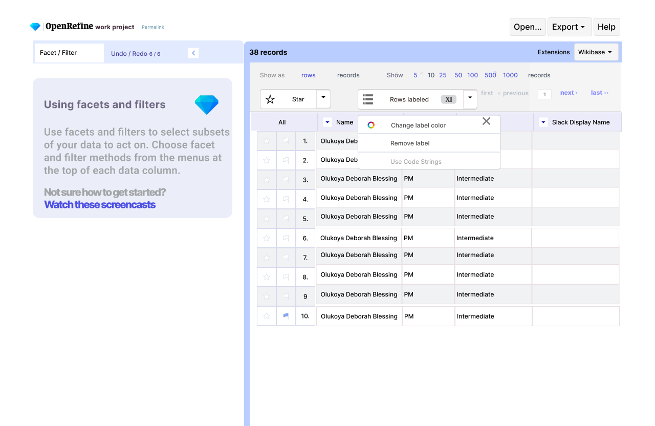 Idea to add better and new Selection Labeling for Rows/Records (not only Star and Flag) · Issue ...