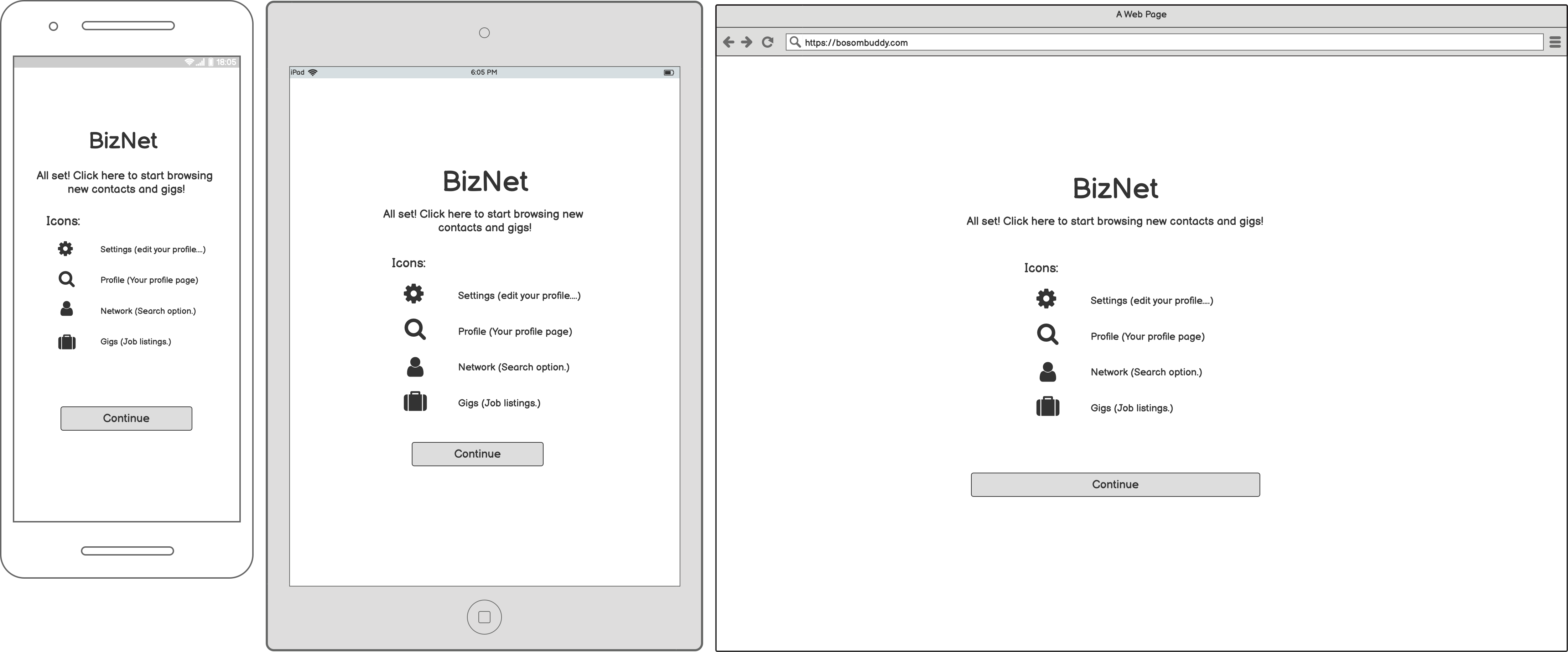 GitHub - Code-Institute-Submissions/BizNet: Network site for job listings with Strip subscription.