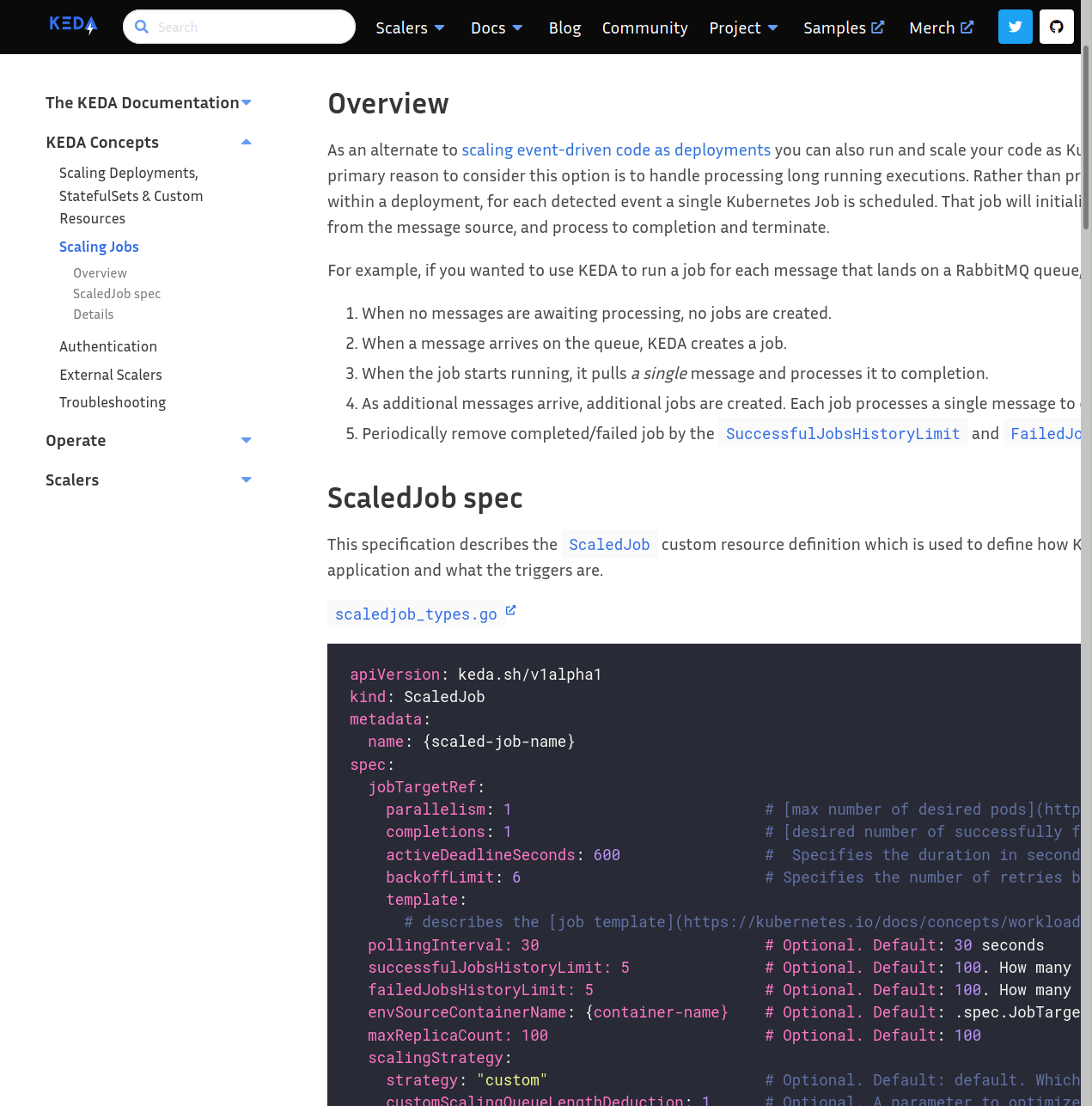 Docs are difficult to read when browser width is constrained · Issue #470 · kedacore/keda-docs ...