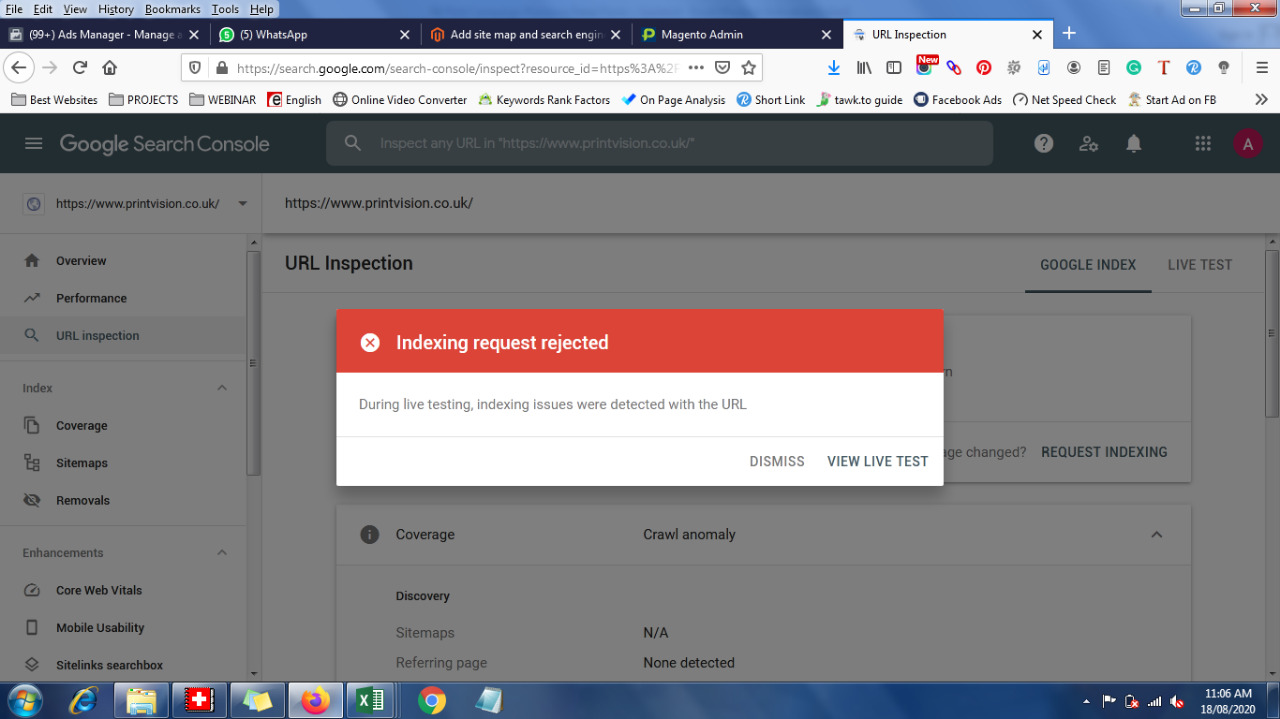 Website Indexing Problem: · Issue #29855 · magento/magento2 · GitHub