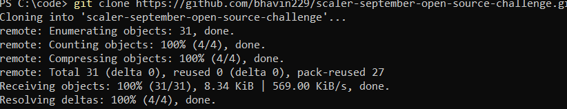 add bhavin · Issue #262 · scaleracademy/scaler-september-open-source-challenge-2022 · GitHub