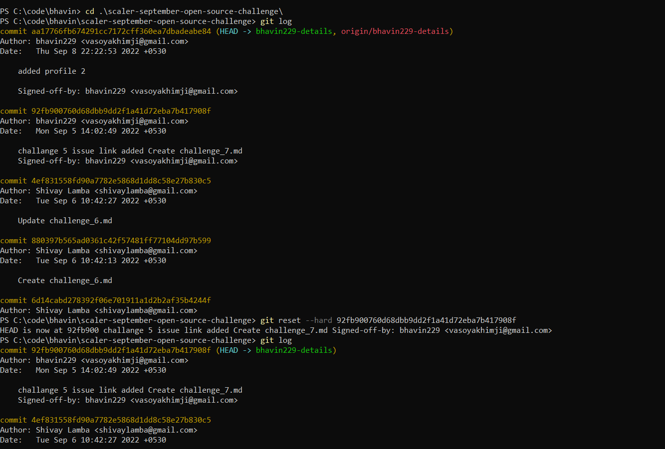 add bhavin · Issue #262 · scaleracademy/scaler-september-open-source-challenge-2022 · GitHub