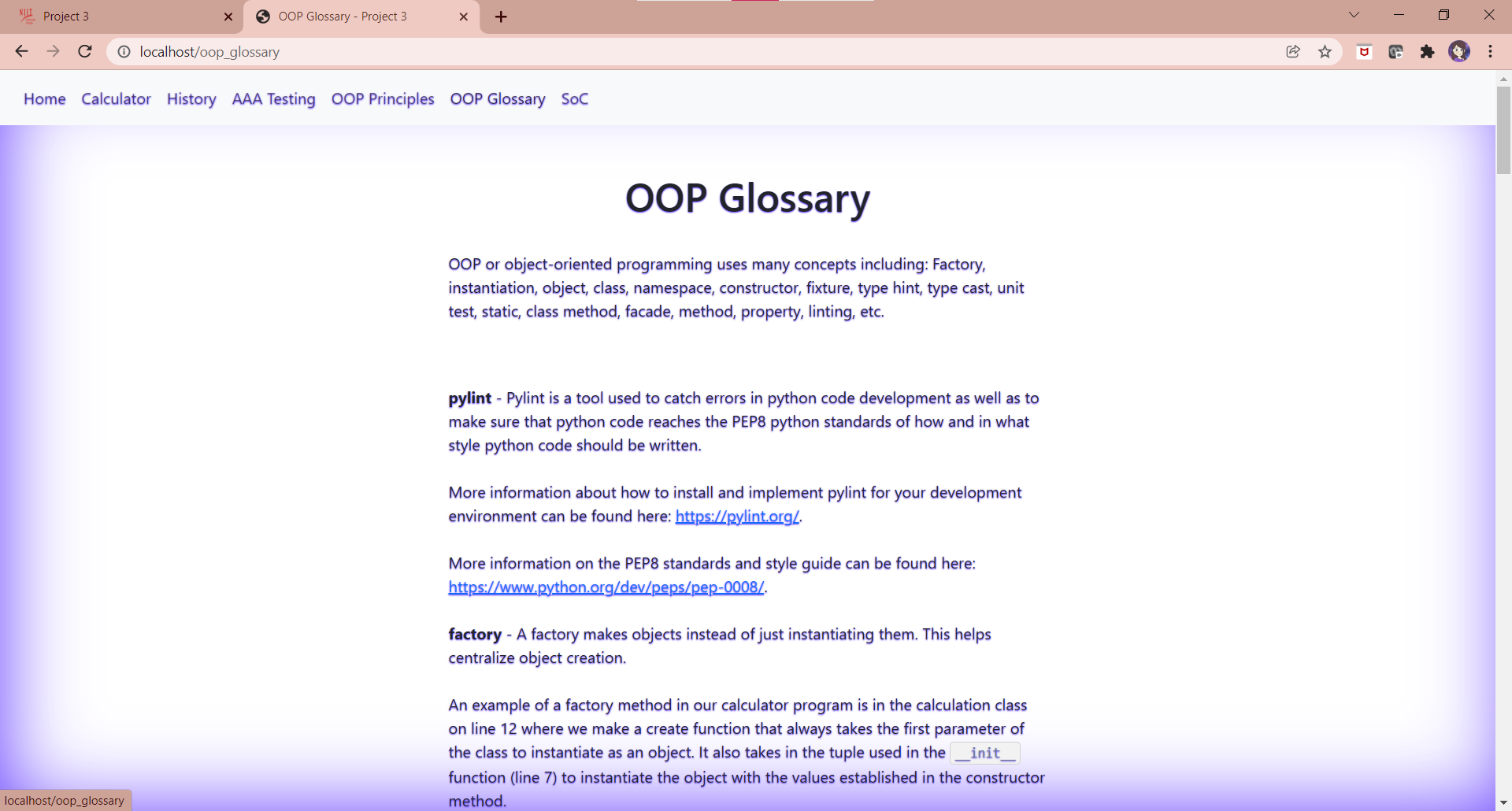 GitHub - tlr24/calc_project
