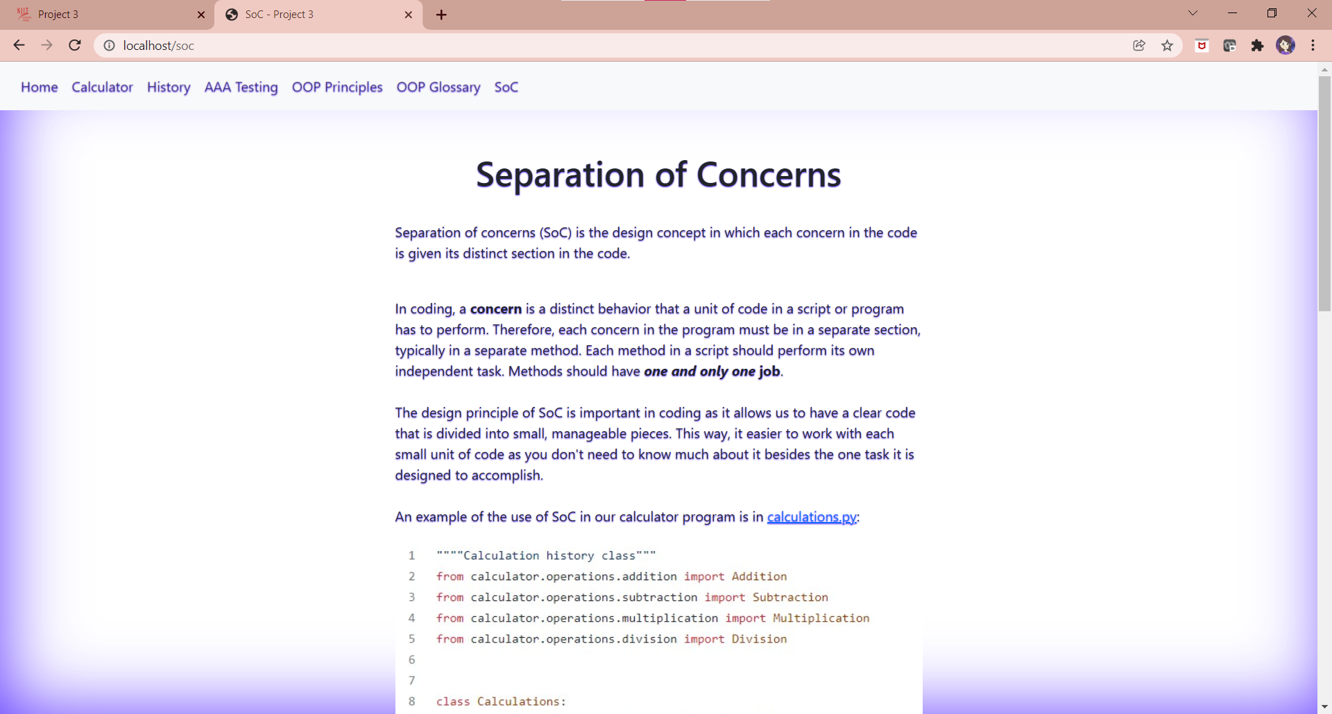 GitHub - tlr24/calc_project