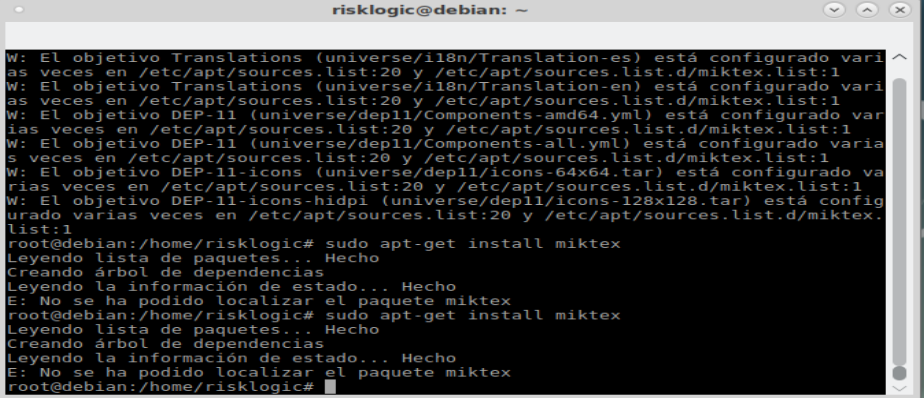 Help Error In The Miktex Debian 9 Installation Process · Issue 608 · Miktexmiktex · Github