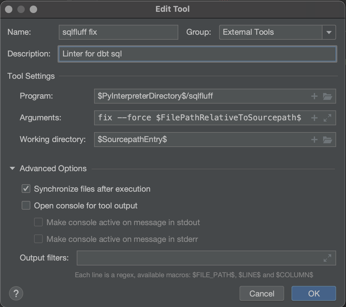Integrate SQLFluff with PyCharm (possibly other IDEs?) as a "Code Style" plugin · Issue #290 ...