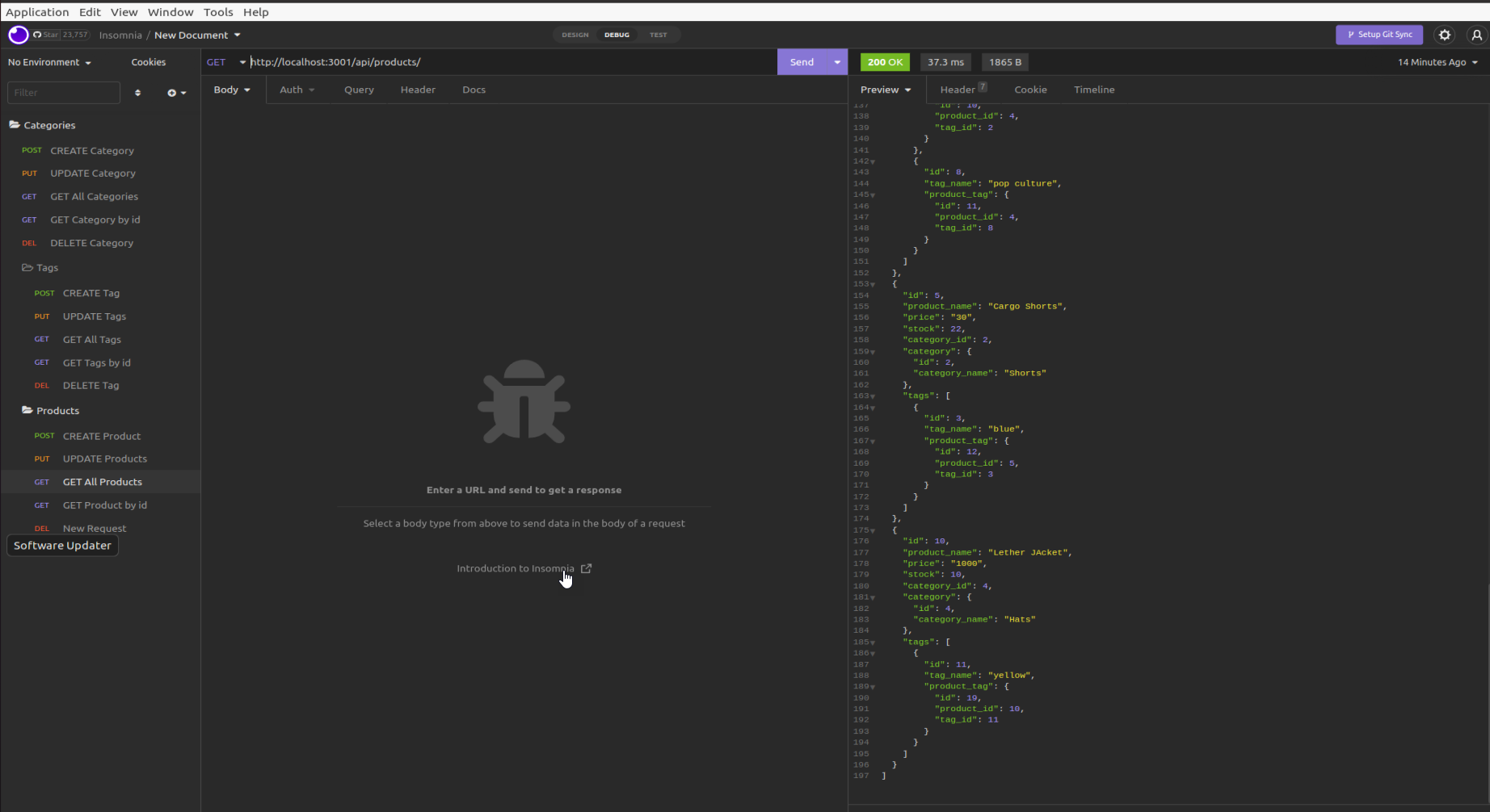 GitHub - mandrews78/ecommerce-backend