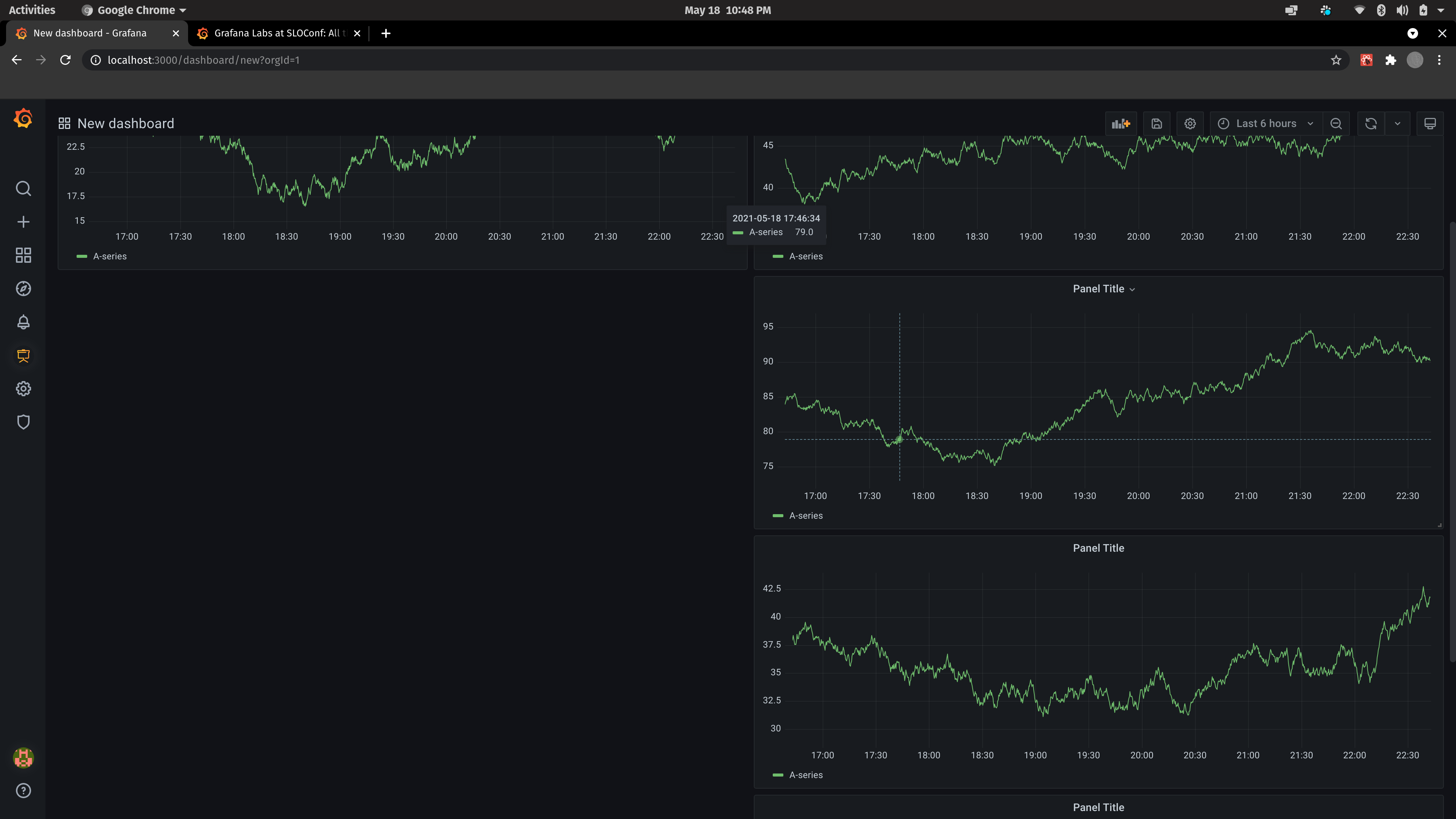 Timeseries tooltips don't show in the right place after scroll · Issue #34347 · grafana/grafana ...