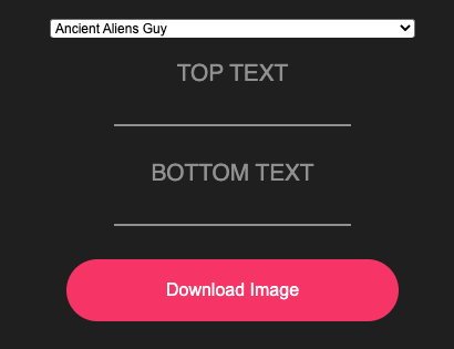 react-meme-generator - Codesandbox
