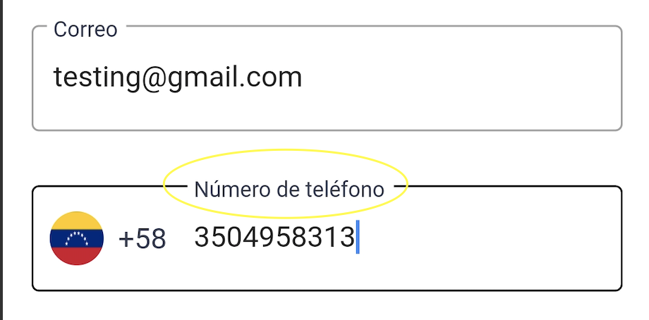 Floatinglabel Position With Prefixicon Textformfield With Outlineinputborder · Issue 63287