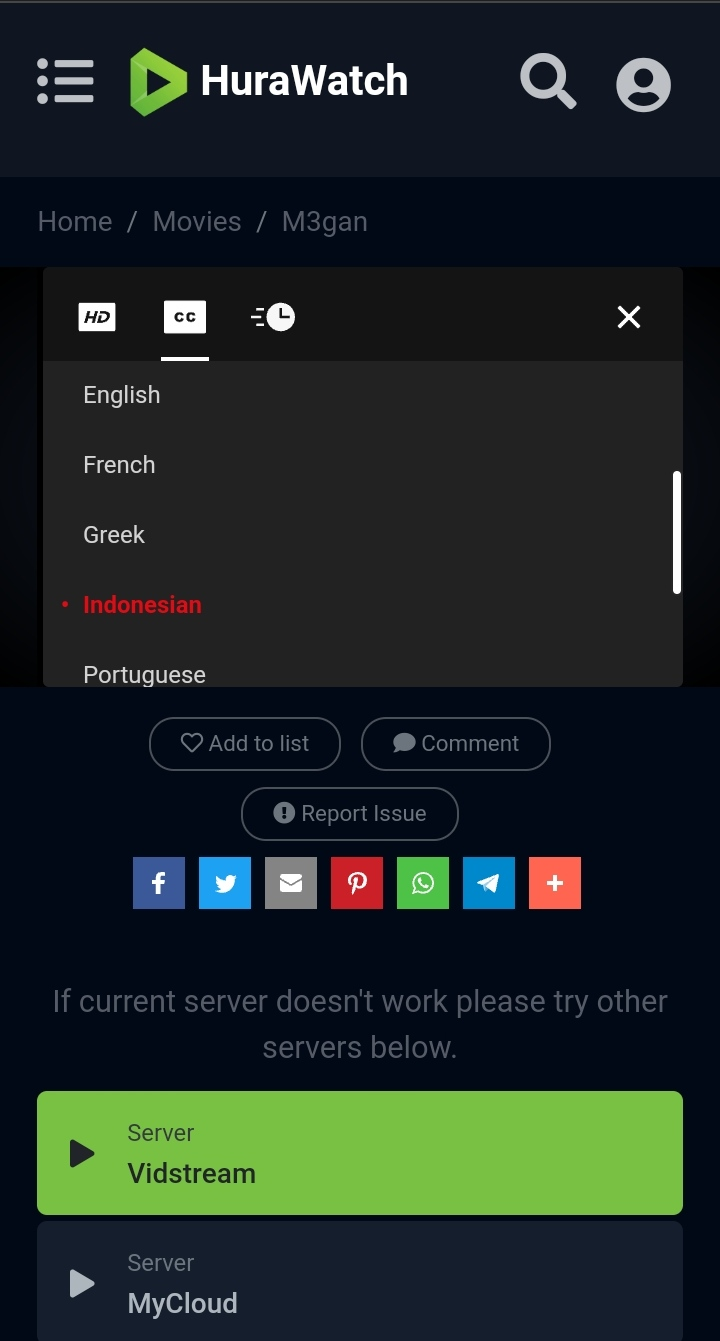 [Site Request] HuraWatch · Issue #83 · hexated/cloudstream-extensions-hexated · GitHub
