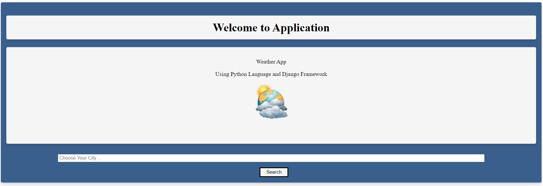 GitHub - Naseebullah-Wali/wweatherProject