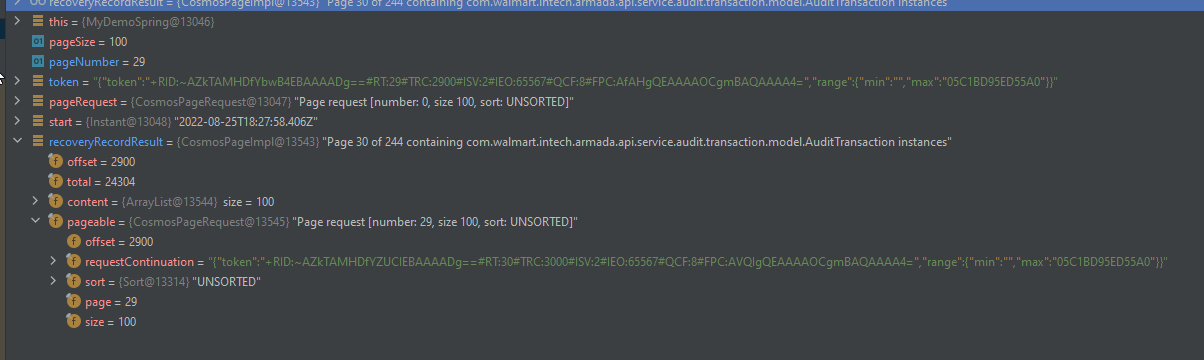 [QUERY]Question regarding Pagination page size · Issue #30586 · Azure/azure-sdk-for-java · GitHub