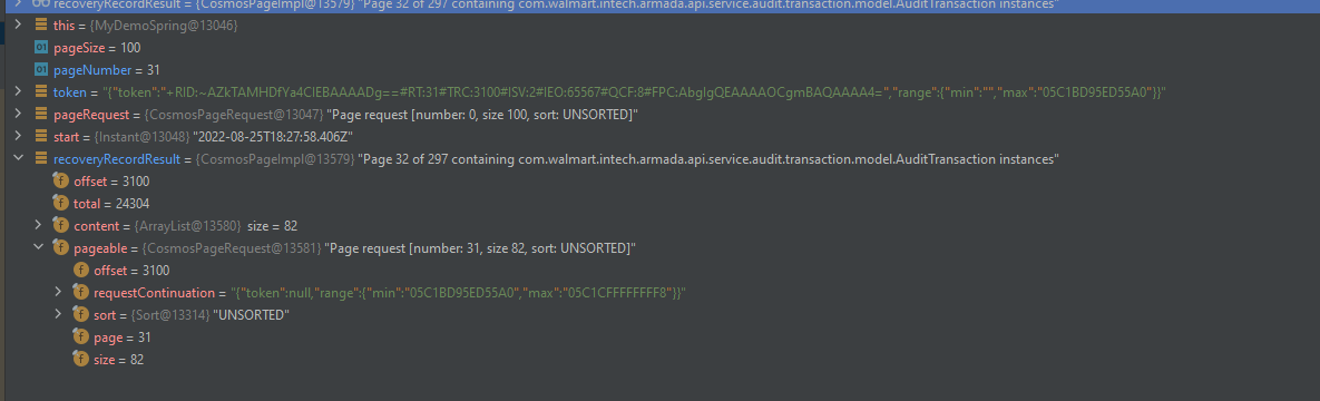 [QUERY]Question regarding Pagination page size · Issue #30586 · Azure/azure-sdk-for-java · GitHub