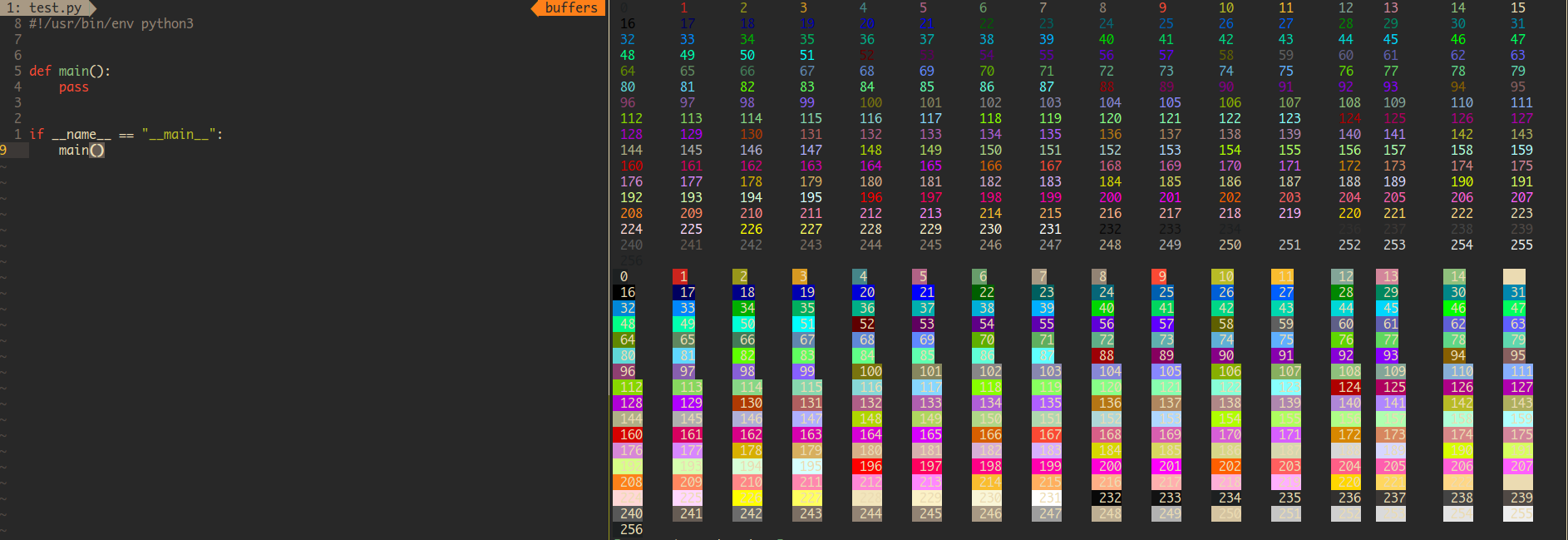 Why colors in vim became more colder under hyper.is comparing to gnome ...